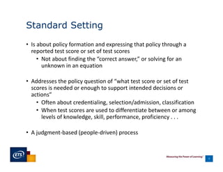 Perspectives 2020: Richard Tannenbaum - Interaction of Policy and ...