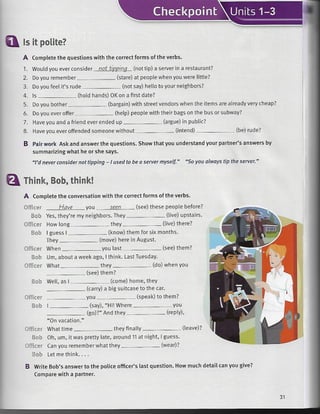 Touchstone level 4 unit 3 | PDF