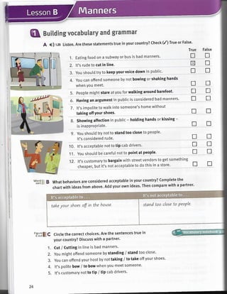 Touchstone level 4 unit 3 | PDF