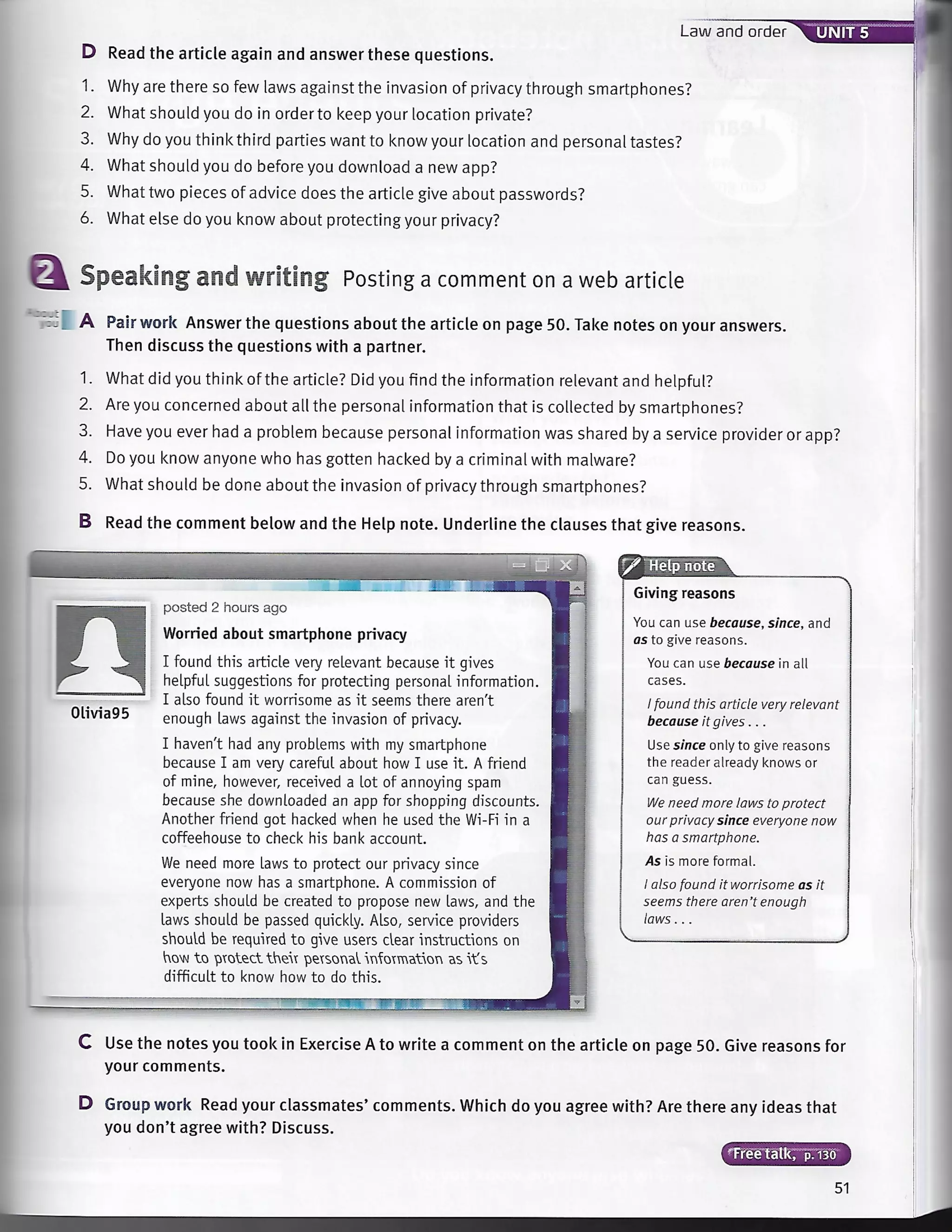 Touchstone level 4 unit 5 | PDF