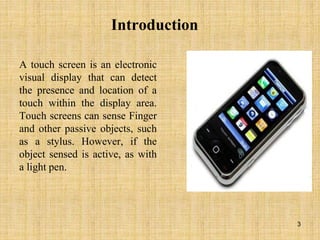 Touch technology | PPT