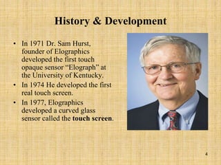 Touch technology | PPT