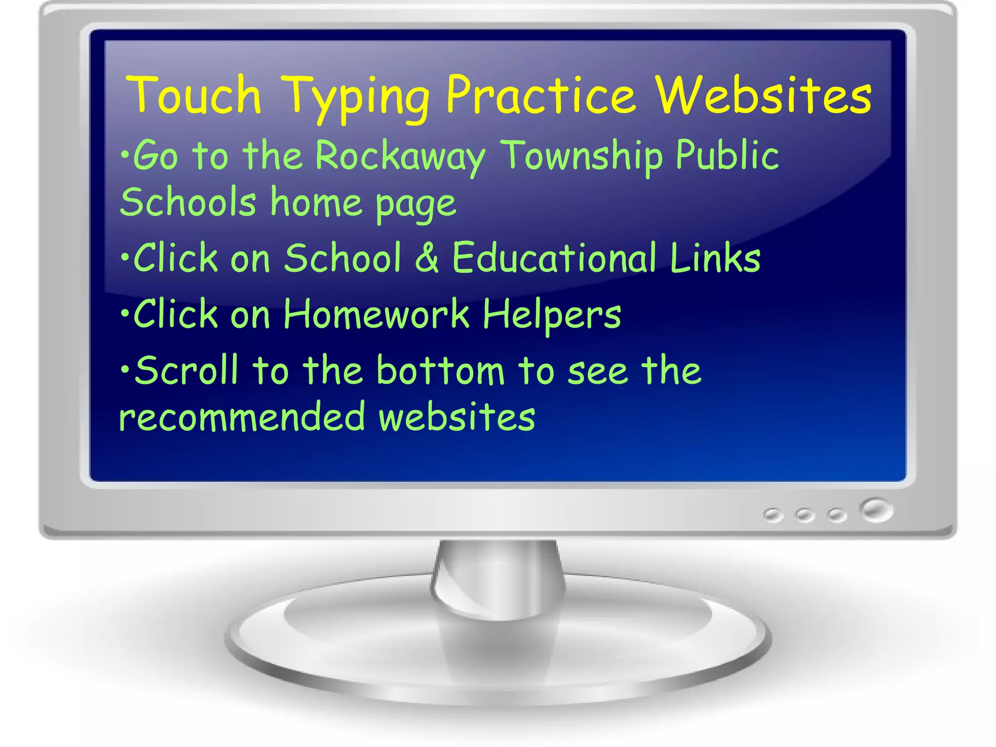 Touch Typing Tips | PPT