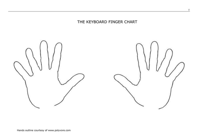 Touchtyping Skills Worksheet A (v1) | PDF