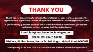 Touchwood Technologies Pvt. Ltd. | PDF