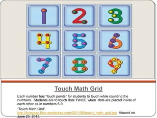 Touchy, touch math | PPT