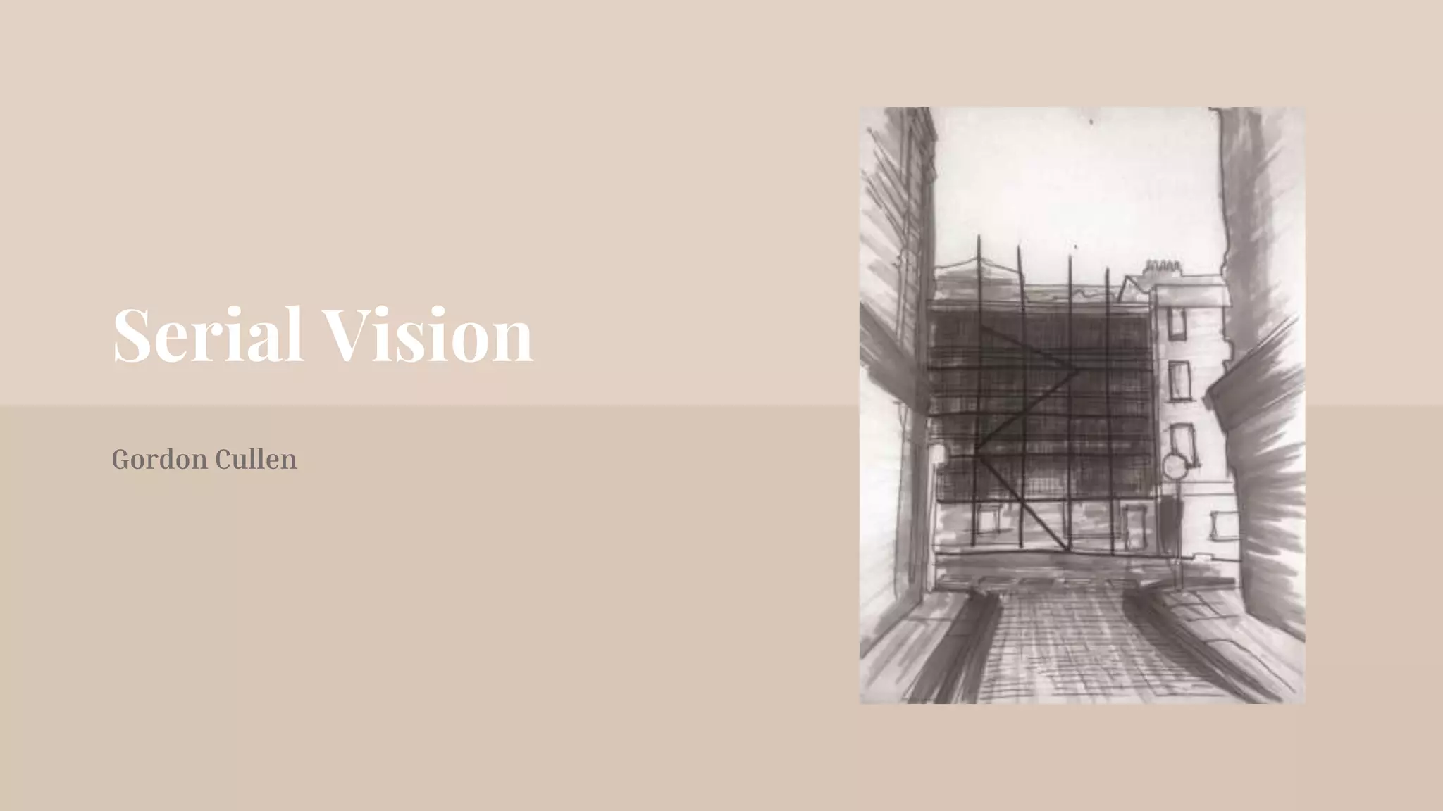 Theory Of Urban Design - Mental Map ,Serial Vision | PPTX