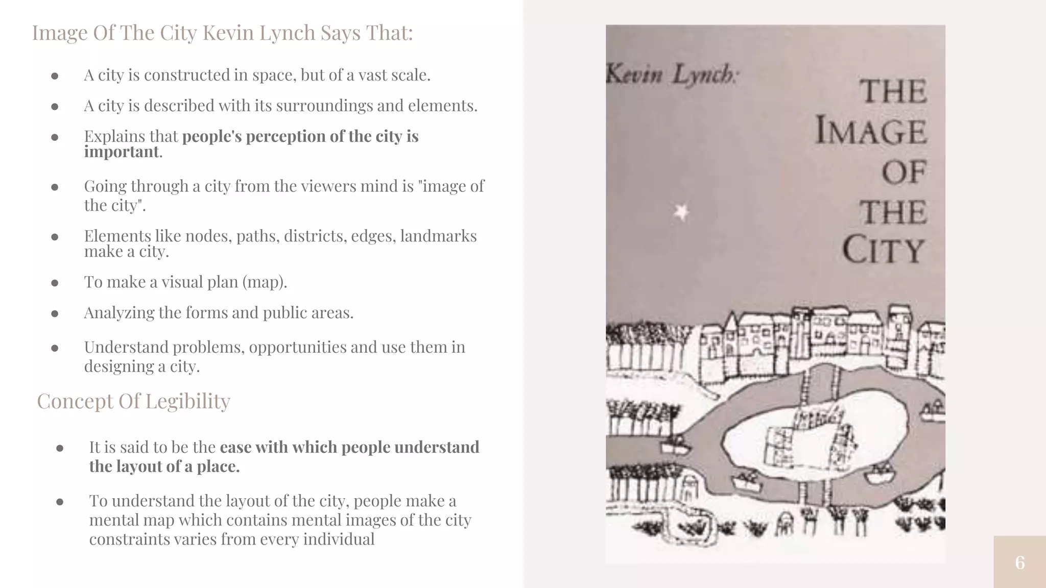 Theory Of Urban Design - Mental Map ,Serial Vision | PPTX