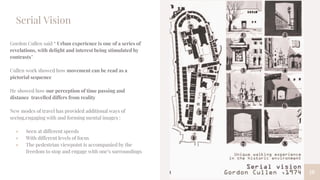 Theory Of Urban Design - Mental Map ,Serial Vision | PPT