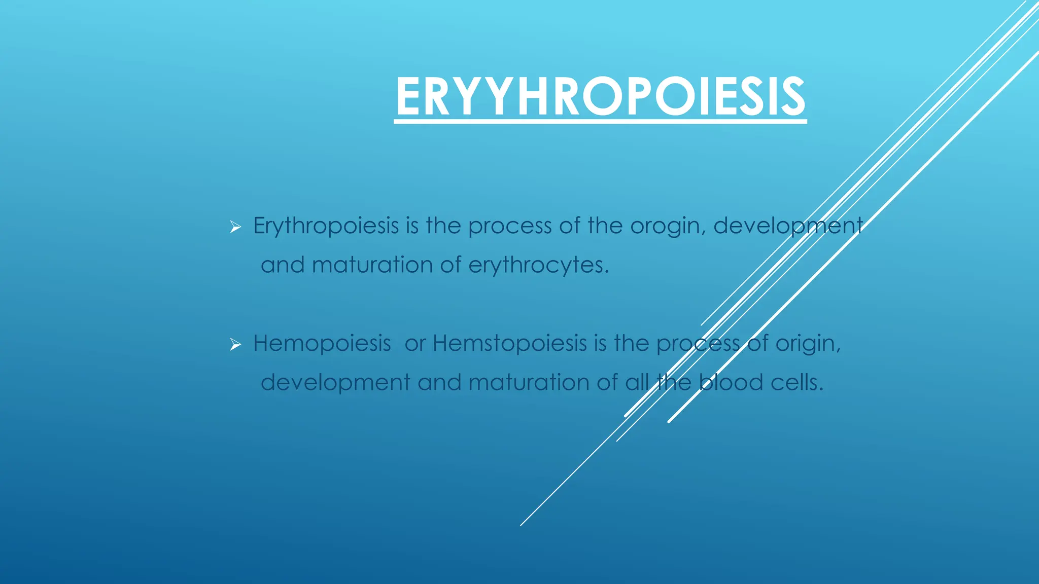 Stem cell different stages of erythropoiesis | PDF