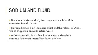 Approach to patient of sodium imbalance | PPTX
