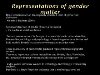 Tough Female Characters & Femme Fatales in Film & Video Games | PPT