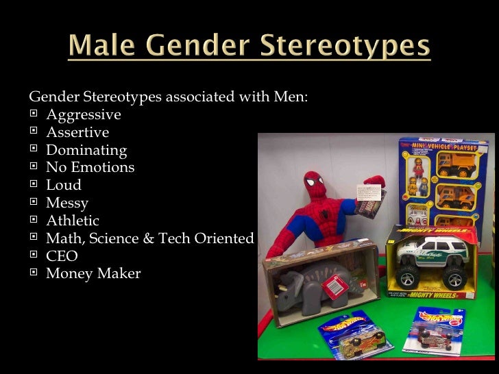 Gender Stereotypes associated with Men: