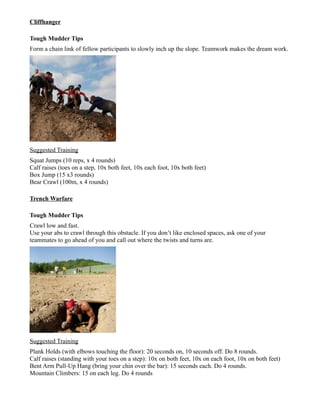 Tough mudder obstacles | ODT