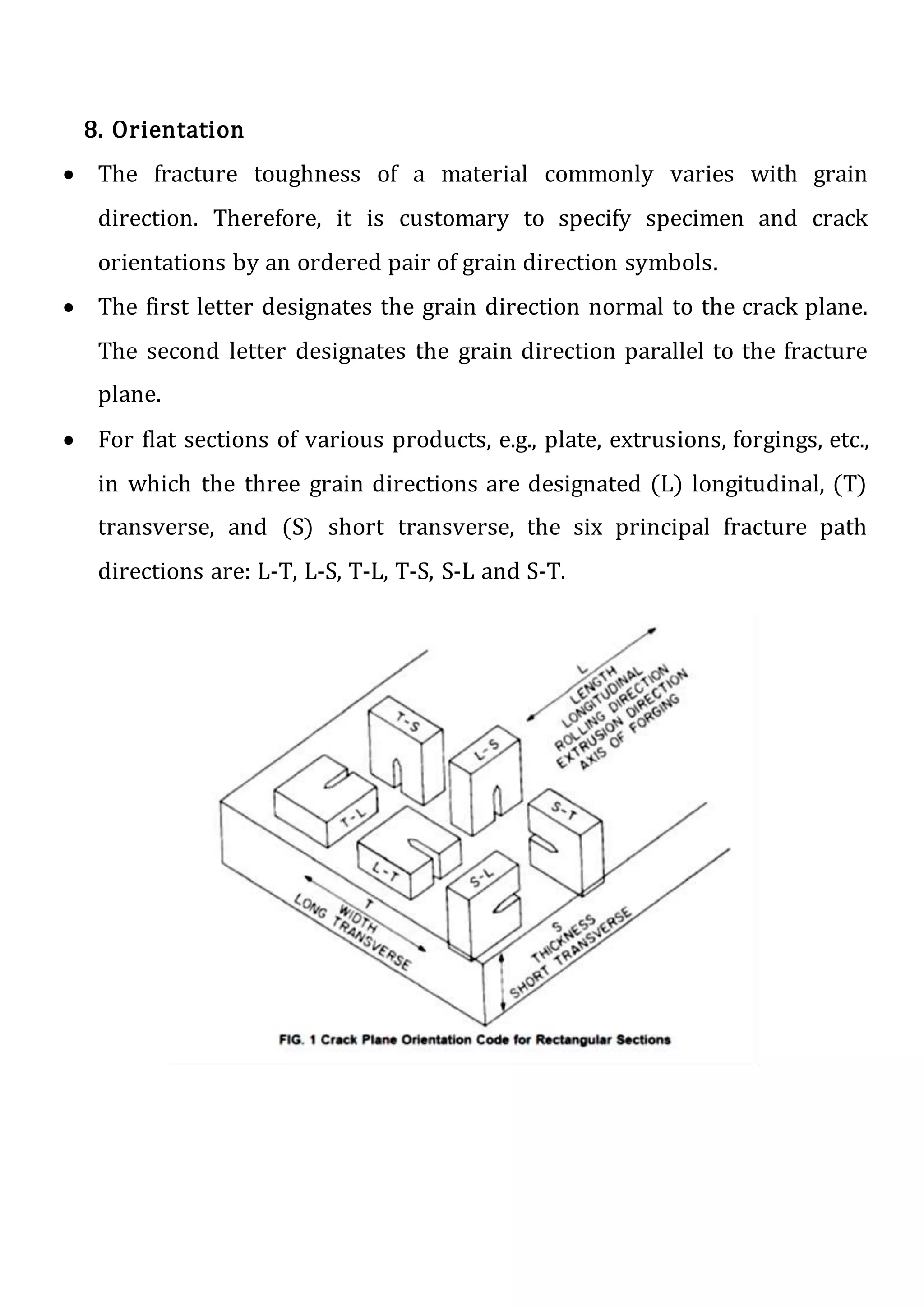 Fracture Mechanics & Failure Analysis:Lecture Toughness and fracture ...
