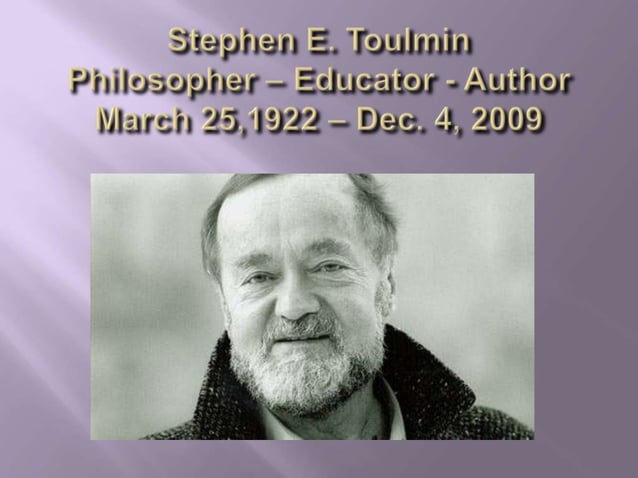 Toulmin model5 | PPT