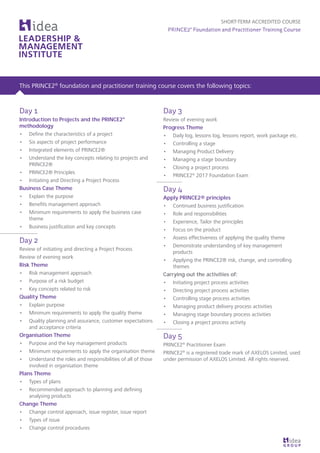 Prince2 Practitioner | PDF