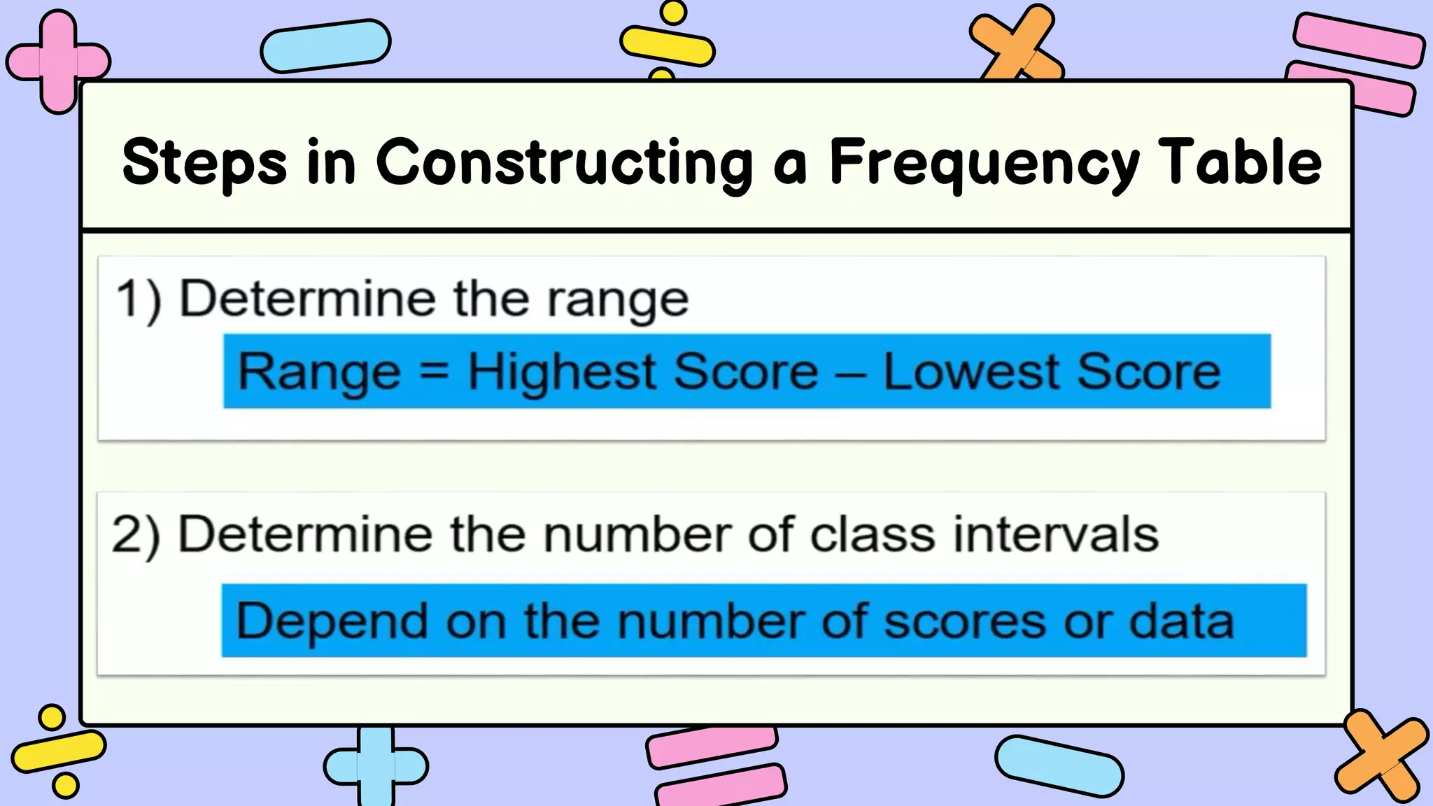 Steps in Constructing a Frequency Distribution Table.pptx