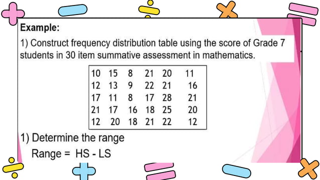 Steps in Constructing a Frequency Distribution Table.pptx