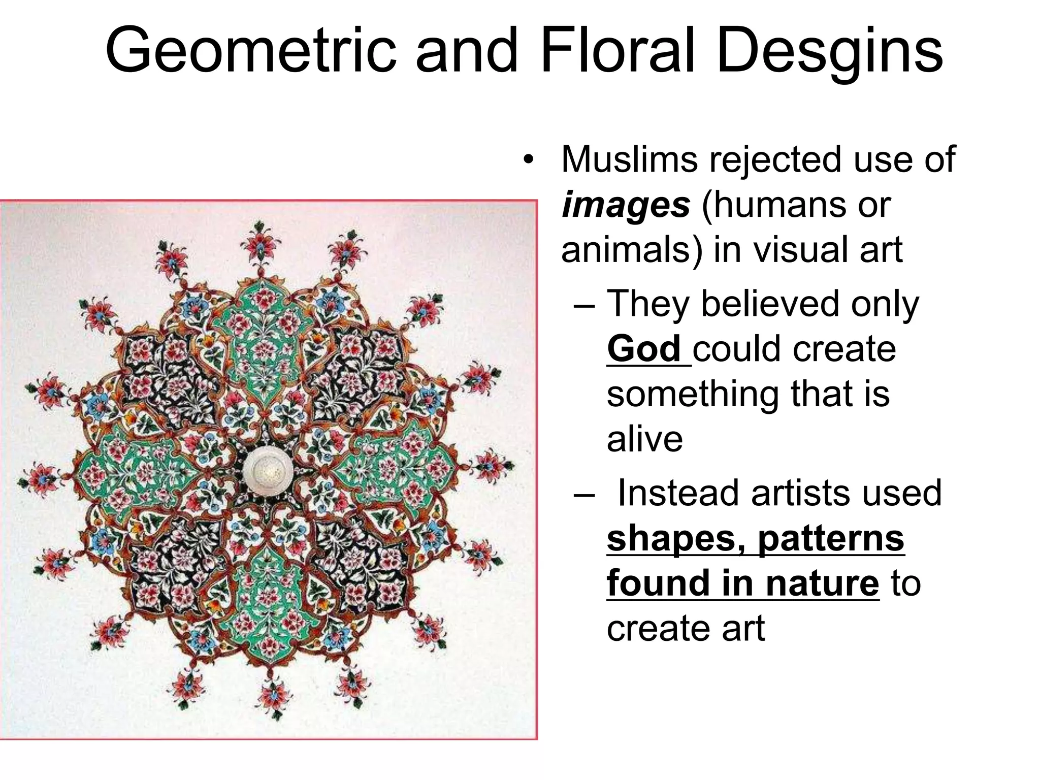 chapter 10 history contributions of Muslims to art | PPT