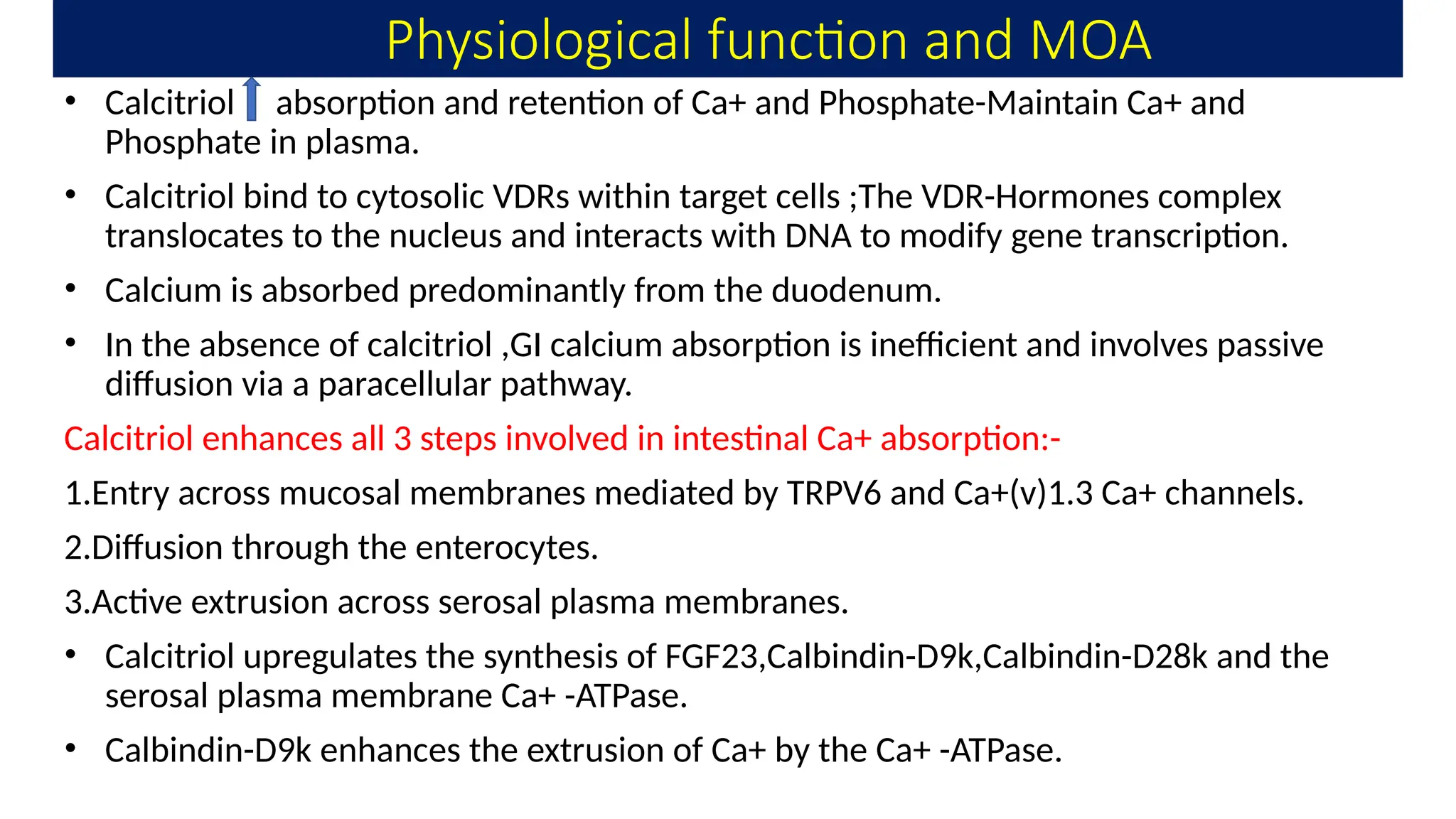 Drug Affecting Calcium Regulation/Homeostasis of calcium goodman ...