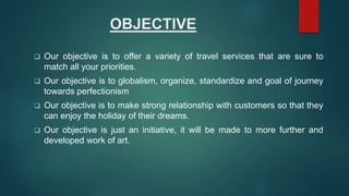 Tour and travel management system | PPTX
