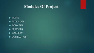 TOUR_AND_TRAVEL_MANAGEMENT_SYSTEM[1]_ppt | PPTX