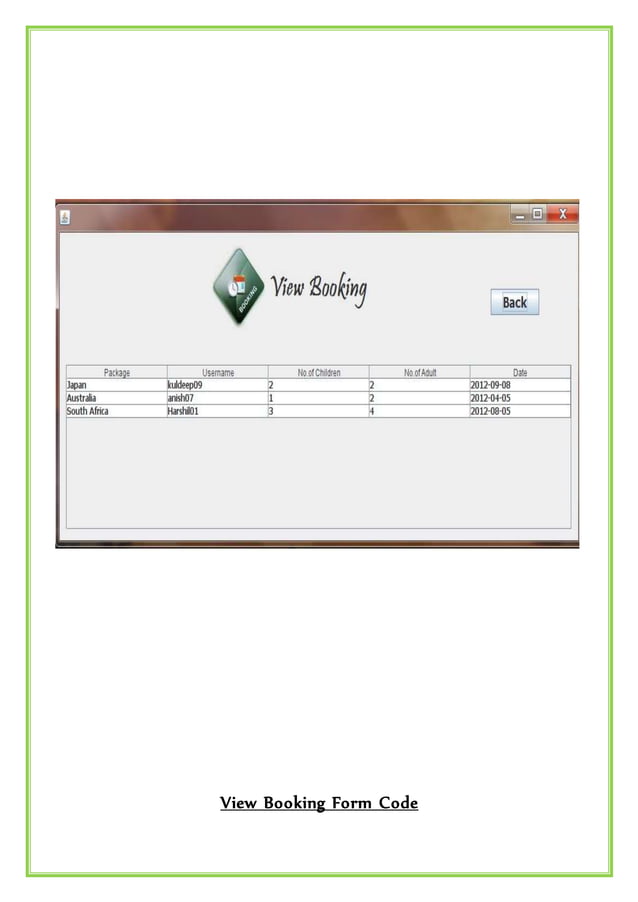 Informatics Practices Project On Tour And Travels Docx Programming Languages Computing