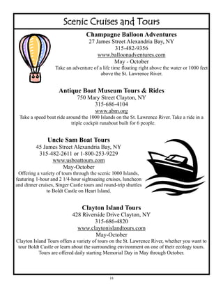 Tour book full page layout | PDF