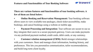 Tour Booking Engine | PPTX