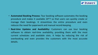 Tour Booking System, Tour Operator Reservation System | PPTX