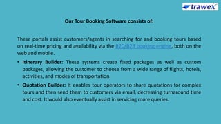 Tour Booking System, Tour Operator Reservation System | PPTX