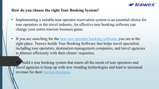 TOUR BOOKING SYSTEM | PPTX
