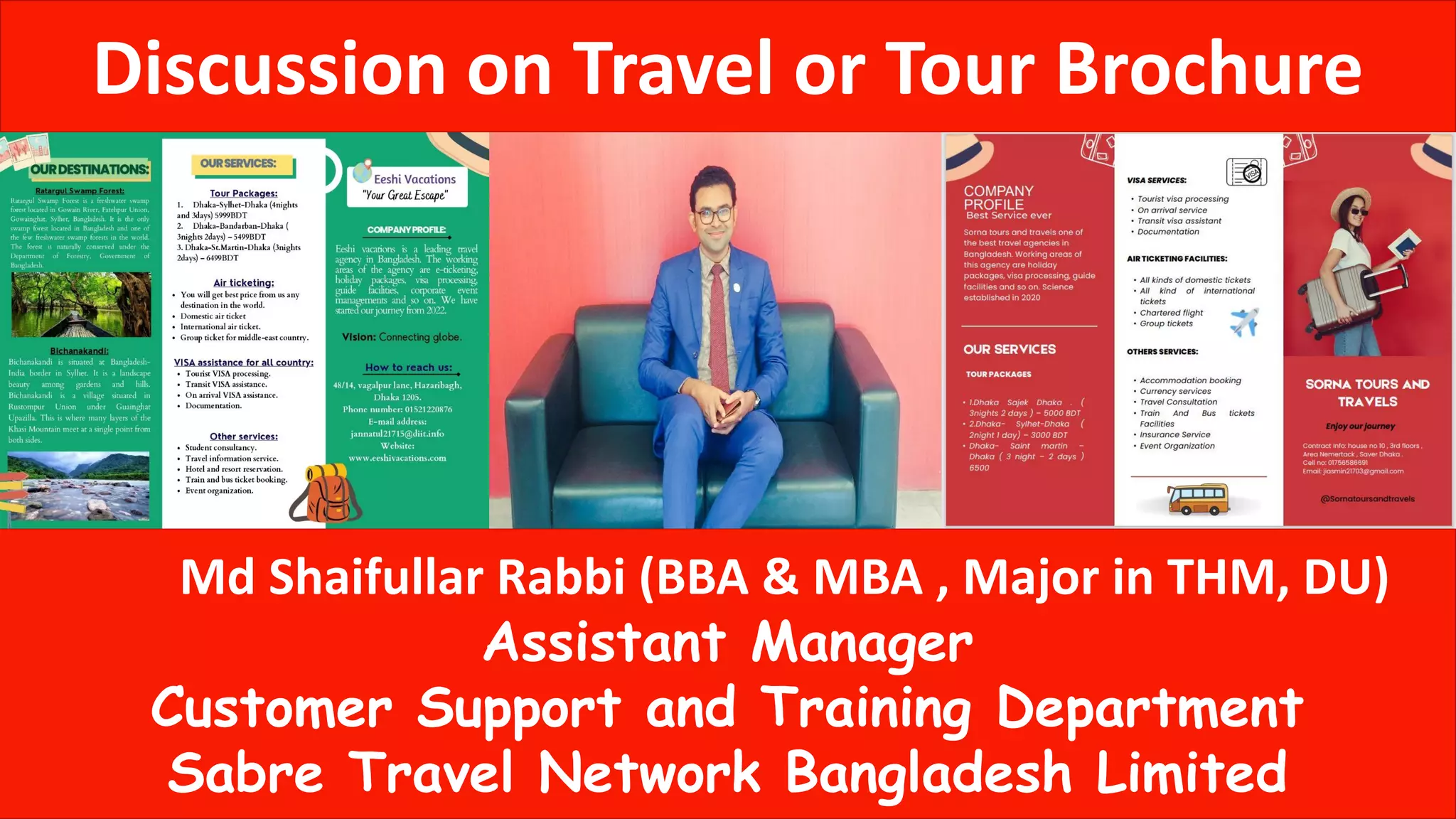 Define Tour Brochure // Types// How to Prepare | PPT