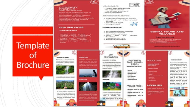 Define Tour Brochure // Types// How to Prepare | PPT