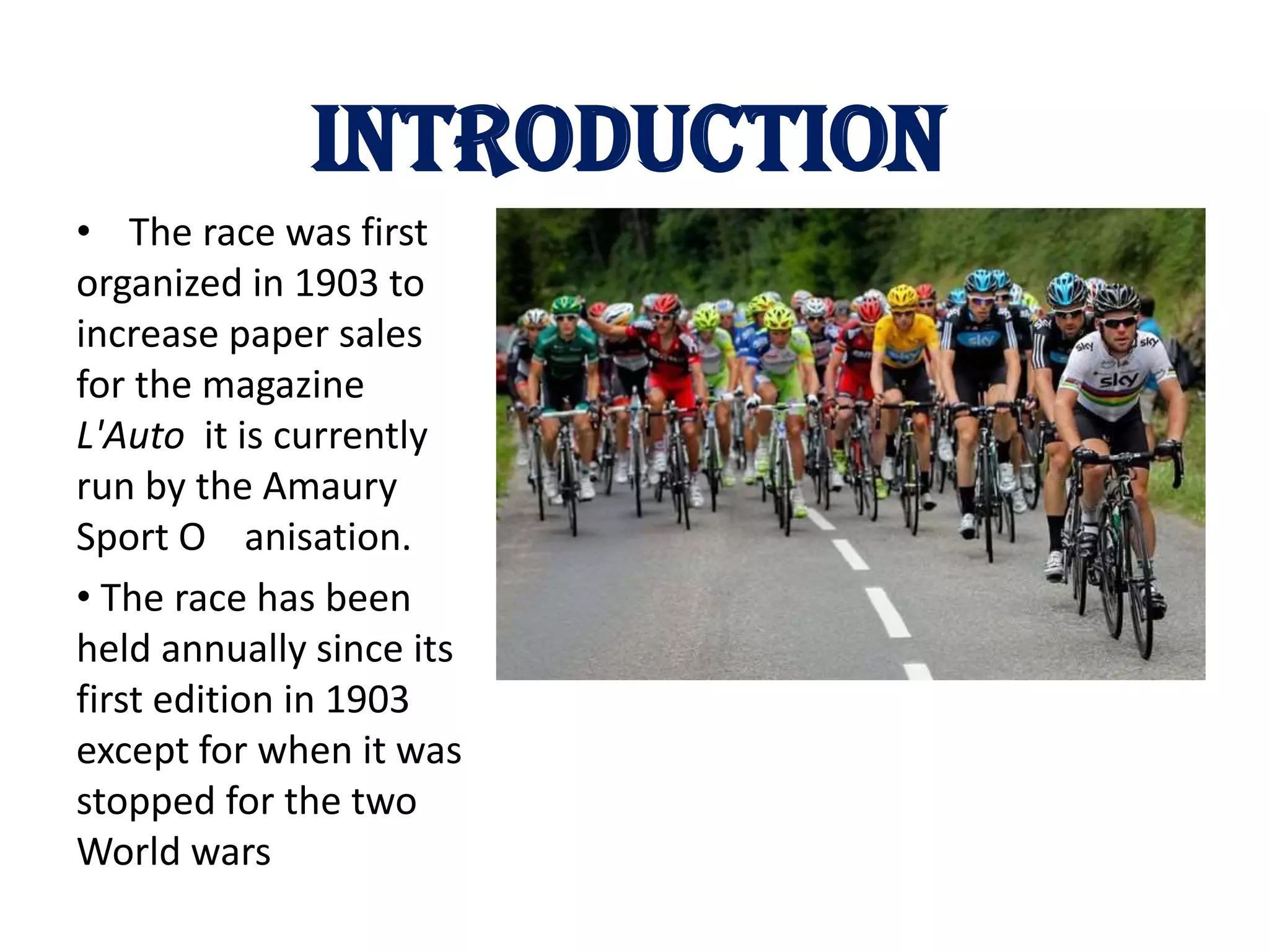 Tour de france | PPTX