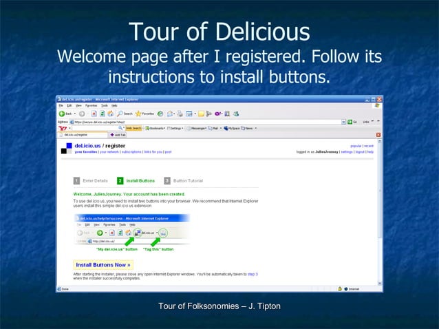 Tour Delicious | PPT