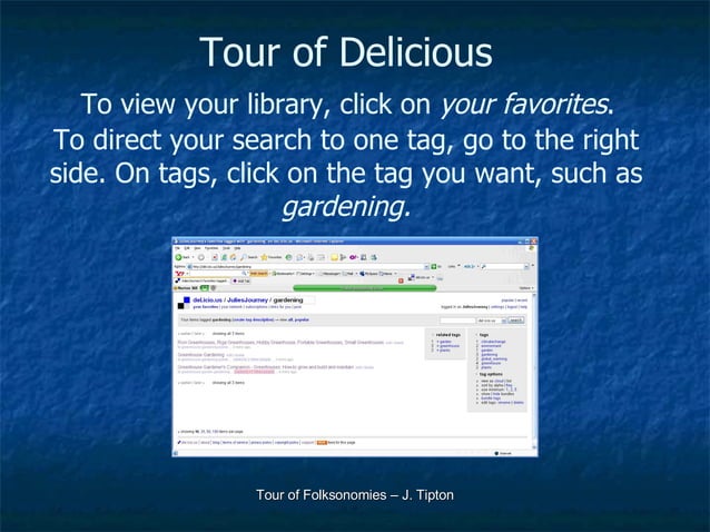 Tour Delicious | PPT