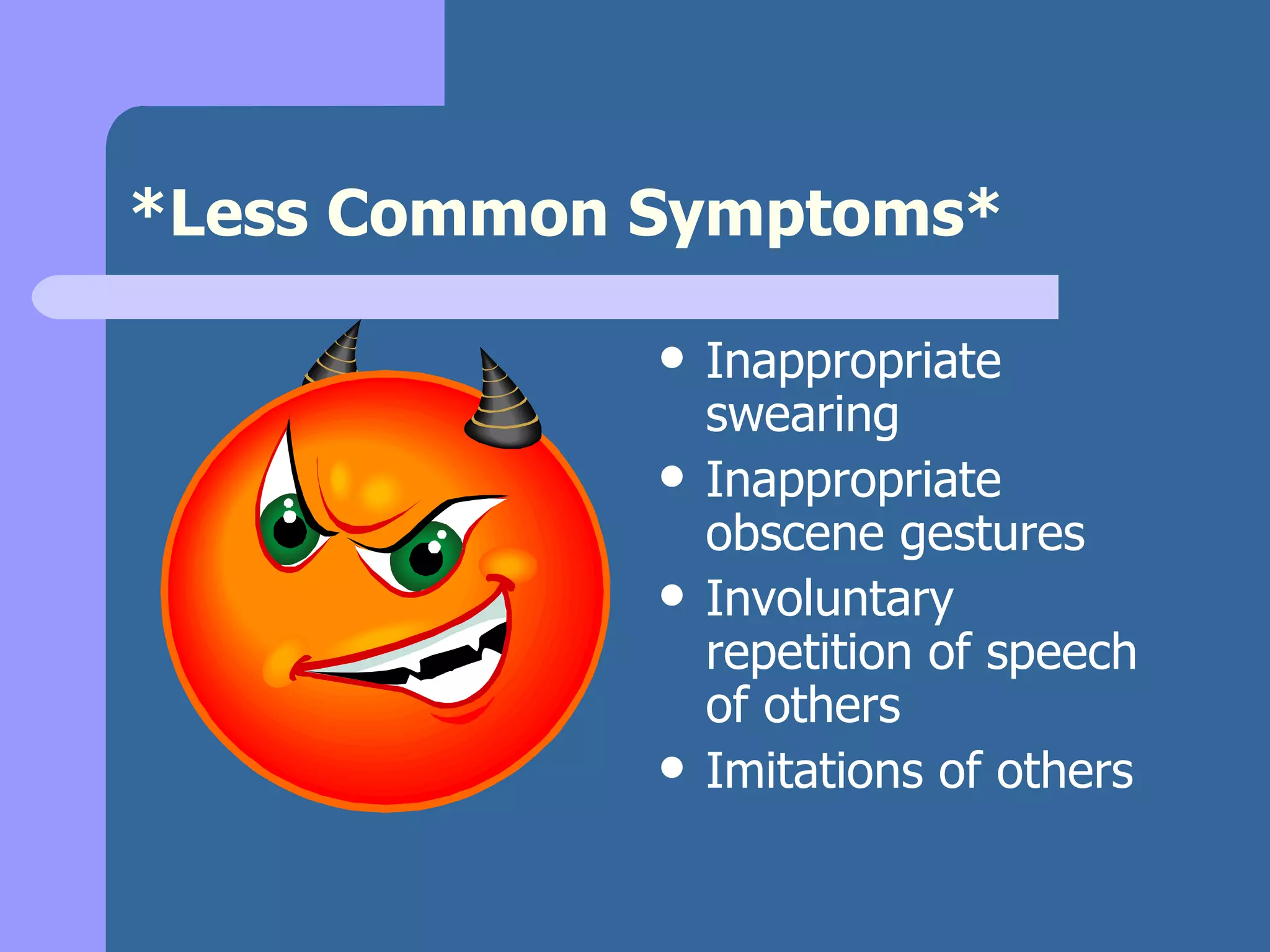 Tourettes Ppt