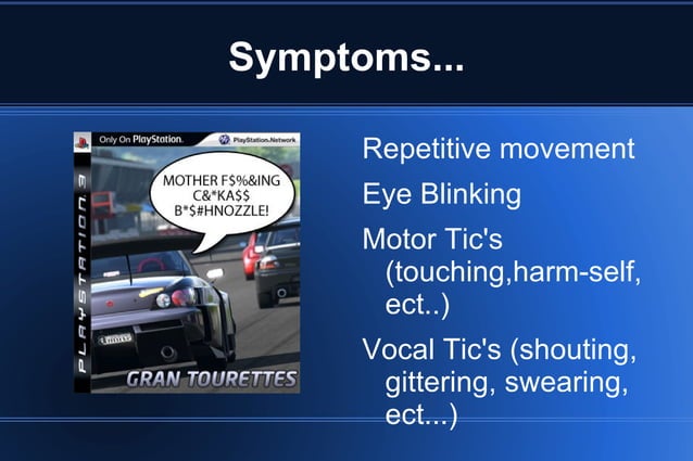 Tourette's project | PPT