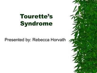 Tourette's Syndrome.ppt