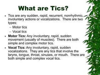 Tourette's Syndrome.ppt