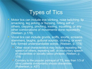 Tourette syndrome | PPT