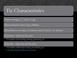 Tourette syndrome | PPT