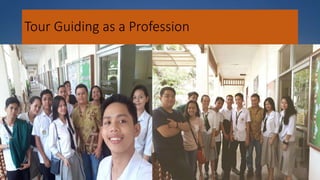 Tour Guide as a Profession | PPTX