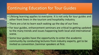 Tour Guide as a Profession | PPTX