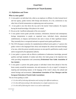 Tour Guiding Reading material for tourism .docx