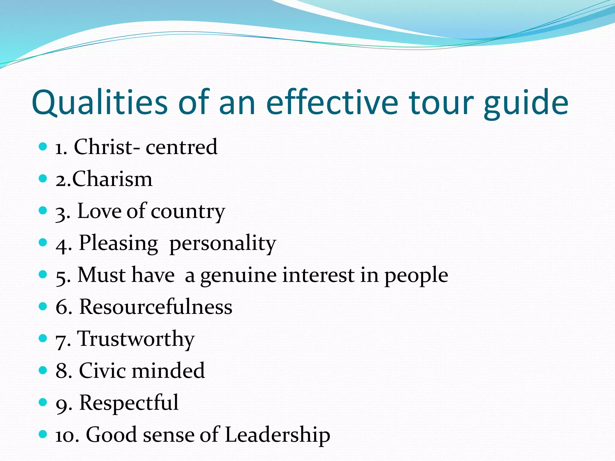 Tour Guiding History & Philippine Tour Guide | PPTX