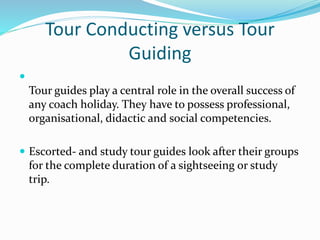Tour Guiding History & Philippine Tour Guide | PPTX