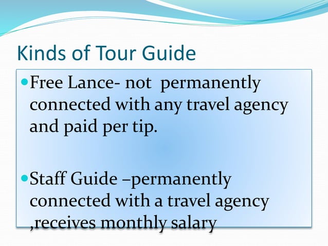 Tour Guiding History & Philippine Tour Guide | PPTX | Business Travel ...